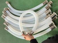 China Teflon Corrugated Hose – Virgin PTFE Flexible Bellows with Stainless Steel Flanges for Chemical Processing, Solvent Transfer, Pump/Compressor Vibration Isolation and High-Temperature Applications for sale