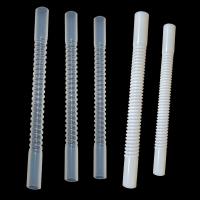 China Milky-Transparent PTFE Corrugated Flexible Hose for sale