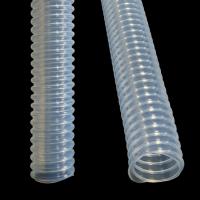 China High-Transparency PTFE Corrugated Hose Flexible, Chemical-Resistant, Non-Stick | ID 3.3–63.5 mm | -70°C to +260°C for sale