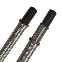 China Anti-Static Conductive PTFE Smooth Bore Hose With 304 Stainless Steel Braided Reinforcement | Black | Corrosion & High-Pressure Resistant for sale