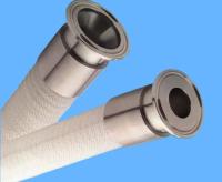 China FEP FKM FVMQ Lined Silicone Hose with 316 Stainless Steel Wire Reinforcement for Chemical Oil Solvent Pharmaceutical Transfer for sale