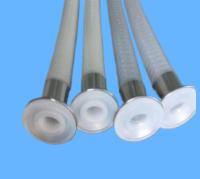 China Food Grade Platinum Cured Odorless Low Permeability Single Layer PET Rib Reinforced Silicone Beverage Hose for Brewery Winery Dairy Juice Pharmaceutical CIP SIP Sterilization Transfer for sale