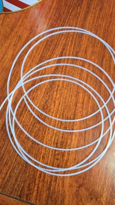 China Custom PTFE Tube, Teflon Capillary Tubing and Heat Shrink Sleeve for Wire Protection and Chemical Use for sale