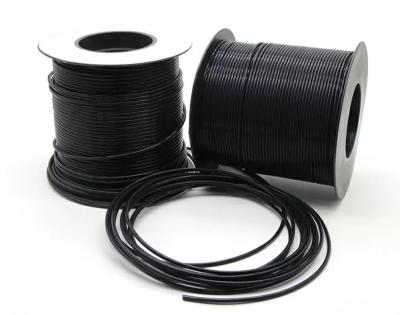 China L-Type PTFE Capillary Tube, Black Teflon Tubing 150V Thin Wall 0.15mm 0.2mm 0.3mm for High Temperature Insulation for sale