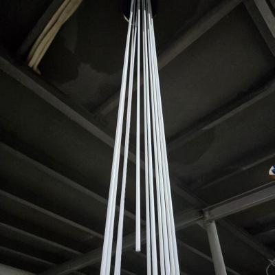 China PTFE Rod Natural and Black Fluoropolymer Round Bar Diameter 5–250 mm for CNC Machining, Seals, Bushings, Electrical Insulation and Chemical-Resistant Components for sale