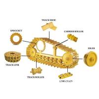 China ISO9001-2008 Certified Sprocket Segment Track Spring Track Adjuster for Excavator Parts for sale