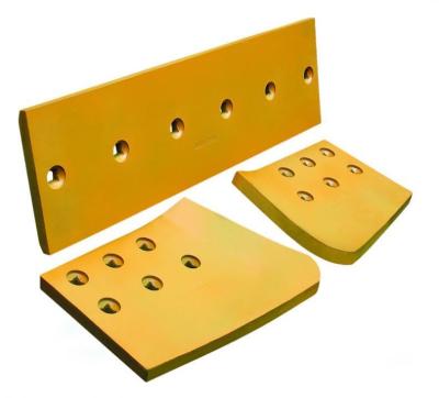 China Surface Hardness HRC45 7T6678 D7R Bulldozer Cutting Edge for Yellow or Black Dozer for sale