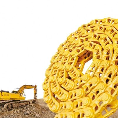 China 40MN 38link 400mm Track Shoe Mini Excavator Ex50 Steel Tracks Assembly for After Service for sale