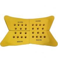 China Competitive SD16 D155A Dozer Cutting Edge End Bit 16Y-80-00019 4T2242 4T2244 For Shantui for sale