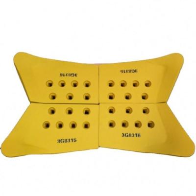 China Competitive SD16 D155A Dozer Cutting Edge End Bit 16Y-80-00019 4T2242 4T2244 For Shantui for sale