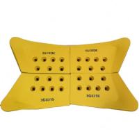 China 6y2805 High Carbon and Boron Steel Forging or Casting for Bulldozer Cutting Edges for sale