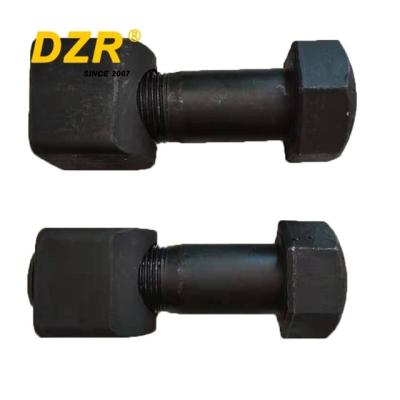 China Excavator Segment and Bulldozer D5 Machinery Spare Part M27*90 U Nut Bolt with Printing 12.9 for sale