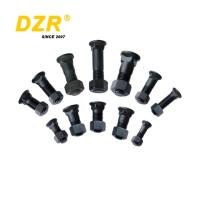China Steel Plow Bolts and Nuts Grade 12.9 PB3/4*2 for Excavator and Bulldozer and Solution for sale