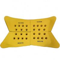 China High Hardness Bulldozer Cutting Edges End Bits for Motor Grader Blades HRC45 for sale