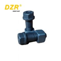 China Black D355A-1/3/5 Track Bolts and Nuts 195-27-31641 195-27-31871 for Heavy Machinery for sale