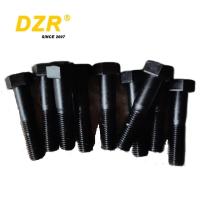 China Black SM24049 Excavator Bulldozer Sprocket Bolts And Nuts SM24068 for sale