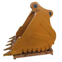 China 30 Ton Excavator Gravel Bucket Suitable for 1.2 Cube Rock Bucket Assembly for sale