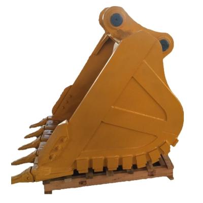 China 30 Ton Excavator Gravel Bucket Suitable for 1.2 Cube Rock Bucket Assembly for sale