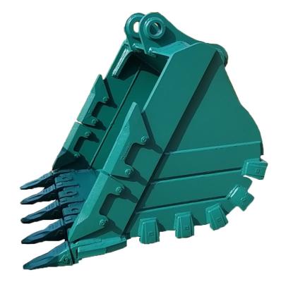 China Kobelco Parts SK200-5/SK200-8 Excavator Bucket for Rock Digging Height 0-1000 1.1 Cube for sale