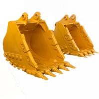 China PC300 PC400 Excavator Bucket Capacity 1.5-1.8m3 OEM Part No. 208-934-7210 Heavy Duty for sale