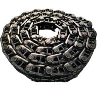 China Customized Yellow Track Chain For Ex100 Excavator Made Of 40mnb/35mnb Material for sale