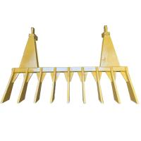 China Stick Rake Grapple Root Rake Bucket for Strong Rock Dozer Construction Works for sale