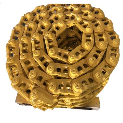 China Black or Yellow Lubried Chain and Track Link Dozer Undercarriage Parts for D6C D6D for sale
