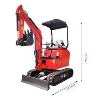 China Mini Digger 1 Ton Prices with Thumb Bucket 3.5 Ton Mini Excavator KOOP 192F Engine for sale