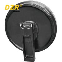 China Surface Hardness HRC52-58 E320C track idler E320DL front idler for excavator for sale