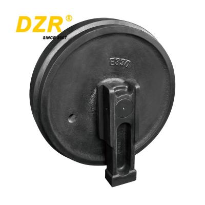 China EC210 Excavator Undercarriage Parts Front Idler Roller with Advanced Casting Technique for sale