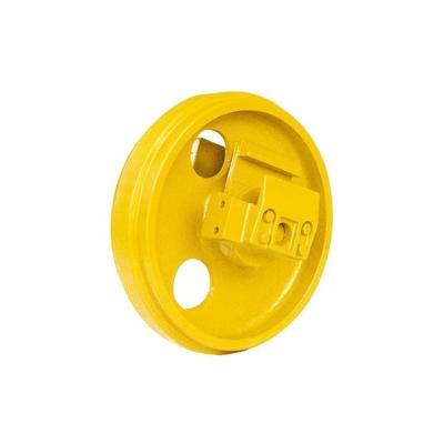 China Black/Yellow D3K/D6K2 High Strength Guide Wheels Idler Assembly for sale