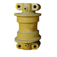 China EC80 Excavator Spare Parts Bilateral Double Flag Track Bottom Lower Roller with Materials for sale