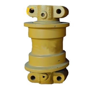 China EC80 Excavator Spare Parts Bilateral Double Flag Track Bottom Lower Roller with Materials for sale