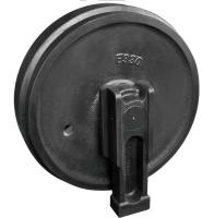 China Sturdy Construction ZX50-3 Front Idler with Competitive and HRC48-54 Surface Hardness for sale