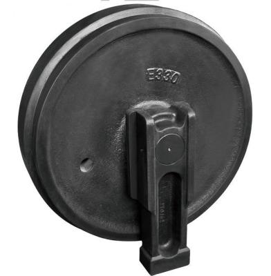 China Sturdy Construction ZX50-3 Front Idler with Competitive and HRC48-54 Surface Hardness for sale