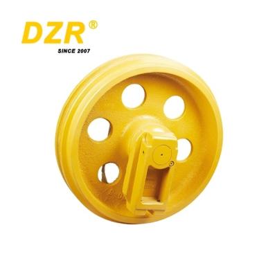 China Excavator Idlers Group Wheel D6H D6R Forging D6R Oem Assembly Front Idler 3689791 for sale