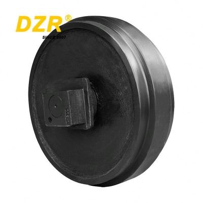 China Front Excavator Track Bulldozer Roller Parts D6H D6R Idlers Group Wheel Casting 3689791 for sale
