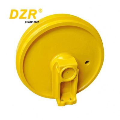 China Undercarriage Parts for D6R Dozer Idler Front Excavator Roller Assy Wheel Forging OEM for sale