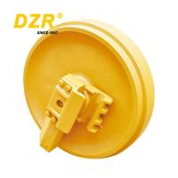 China Undercarriage Parts Forging Technique Idler Front For Track Bulldozer Roller Dozer D6h D6r Assembly Excavator Idlers for sale