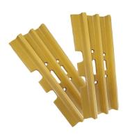 China 40Mn/40SiMnTi Bulldozer Track Pad for D6T D7G D8R 300*109*40W Rubber Assembly Grouser Bar for sale