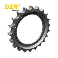 China Smooth Finish pc120-5 Undercarrige Sprocket with HRC50-56 / HRC52-58 Surface Hardness for sale