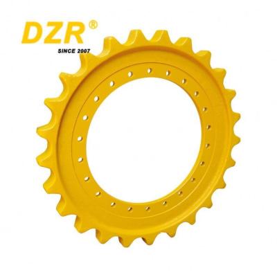 China 40SiMnTi 50Mn 40Mn 45MN pc120-5 Undercarrige Sprocket with Surface Hardness HRC50-56 for sale