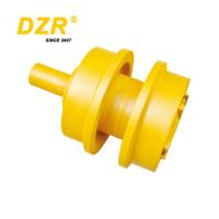 China D6h/D6r/D6t Bulldozer Carrier Roller with 50Mn/40Mn2 Material in Yellow or Black for sale