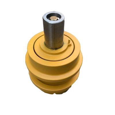 China T130 Tractor Top Upper Roller 50-21-416SP Bulldozer Carrier Roller Assy Forging/Casting for sale