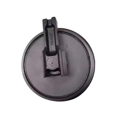China 35simn Square Steel  374D Excavator Front Idler Track Front Wheel Part Number 340-8250 for sale