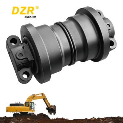 China PC200-5 Friction Welding Excavator Track Roller With High Wear Resistance And Intermediate Frequency Quenching 2OY-3O-OOO12 for sale