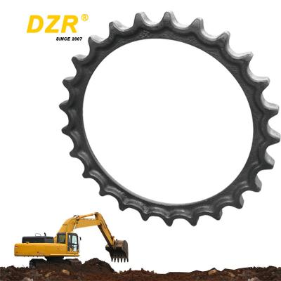 China D4D HRC53-57 Excavator Sprocket  For Undercarriage Parts CNC for sale