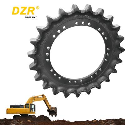China DH220 DH220-7 DH370-7 Heat Treatment Excavator Sprocket For Heavy Industrial Machinery 2108-1014 for sale