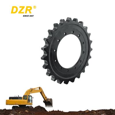 China 307/312 40mn Excavator Sprocket  For Chassis Components 8-12mm for sale