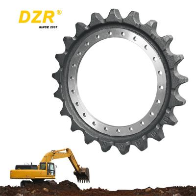 China SH200 Temper Excavator Sprocket For Heavy-Duty Machines Part No KRA0856 for sale